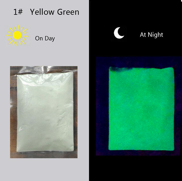 GLOW IN DARK POWDER | Fluorescent Powder - Malaysia Clay Art