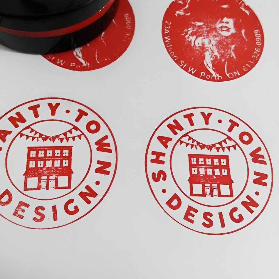 Custom Stamp, Personalized Stamp Self inking stamp, refillable, any ph ...