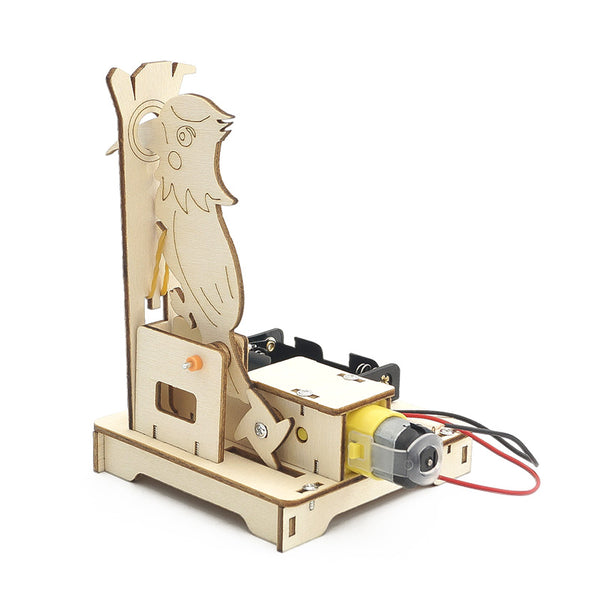 Woodpecker DIY Puzzle Pack STEM Toy | Science Education Set with Robot ...