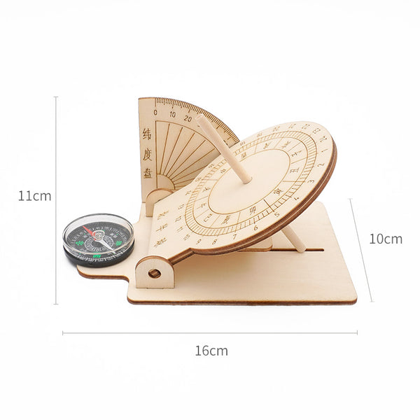 Equatorial Sundial DIY Puzzle Pack STEM Toy | Science Education Set wi ...