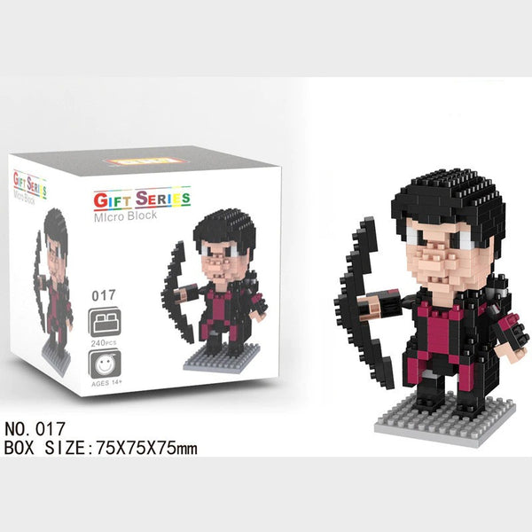 Micro Blocks Marvel Superhero Series Mini Buildings Nano Avengers Bloc ...