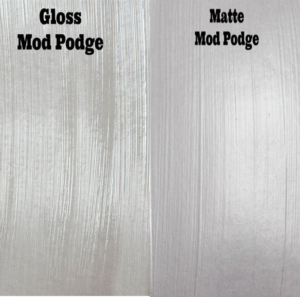 Glue Varnish/Mod Podge Gloss And Matte Waterbase Sealer, Glue and Fini ...
