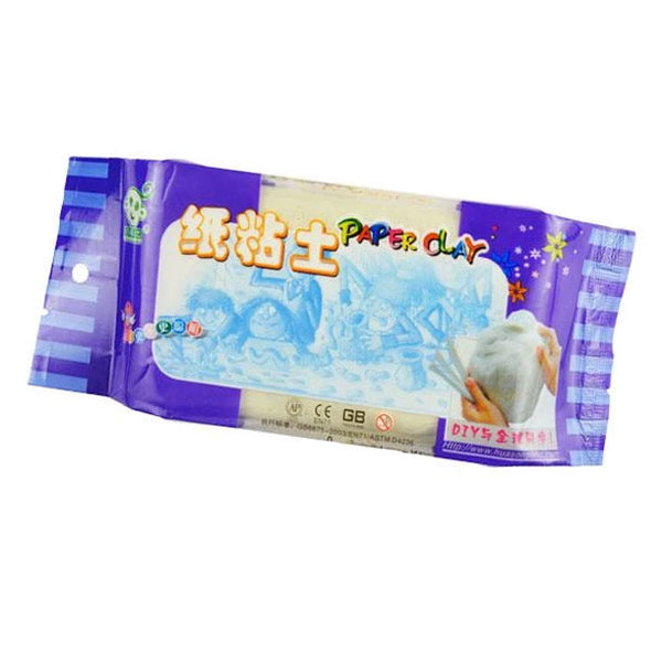 DIY PAPER CLAY 330G White Modelling Clay - Malaysia Clay Art