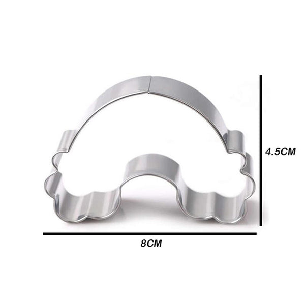Rainbow Stainless Steel Frame Cutter - Malaysia Clay Art