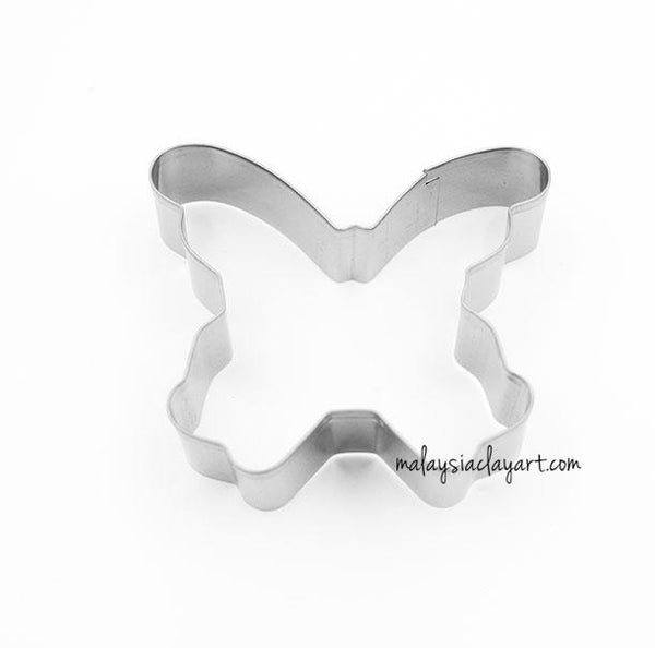 Butterfly Shaped Stainless Steel Frame Cutter - Malaysia Clay Art