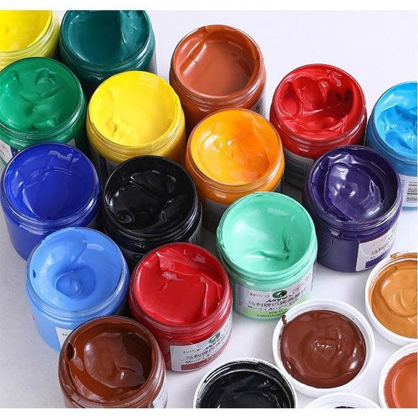100ml Marie's Acrylic Color bottle pack Acrylic paint - Malaysia Clay Art