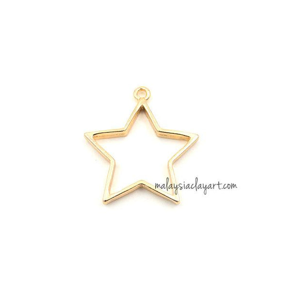 1 x DIY Star Shape Setting Design Frame - Malaysia Clay Art
